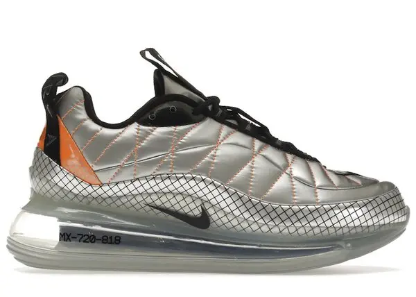 ナイキ メンズ ランニングシューズ Nike MX-720-818 スニーカー llic Silver/Black/Total Orange/Anthracite Nike Mx 720 818 Sneakers - Metallic Silver/Total Orange/Anthracite